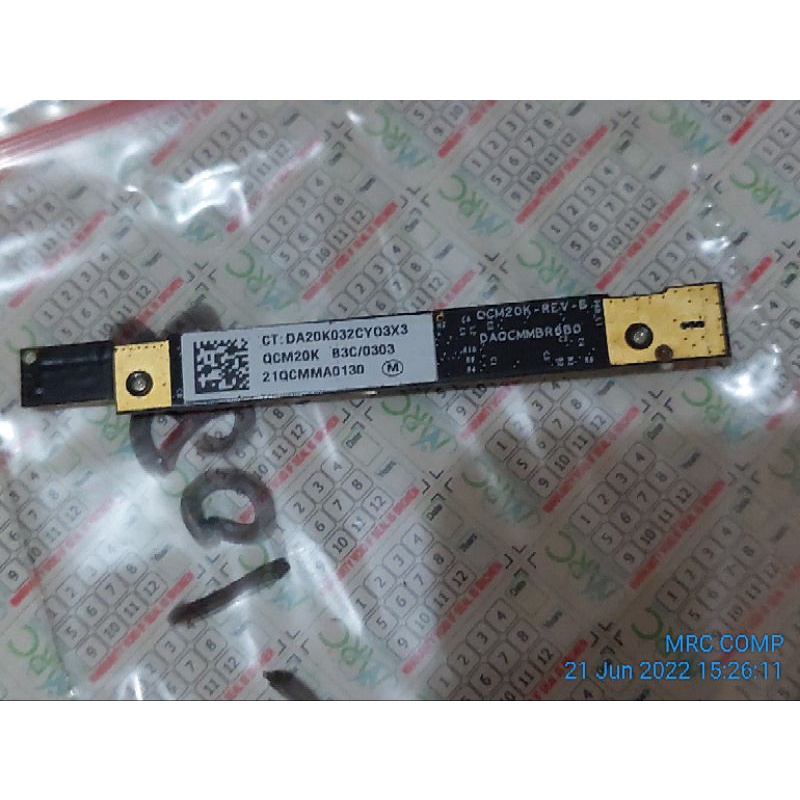 Jual Kamera internal Webcam Dell Vostro 1088 1014 1015 PN CN-0M0V04 ...