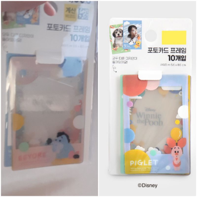 Jual photoframe daiso karakter disney photocard photo frame dekor deco ...