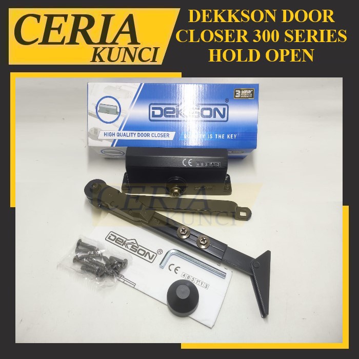 Jual DOOR CLOSER DEKKSON WITH HOLD OPEN 300 WARNA HITAM COKLAT DAN ...
