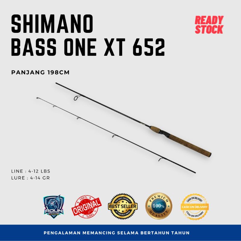 Jual Joran Shimano Bass One XT 652 | Shopee Indonesia