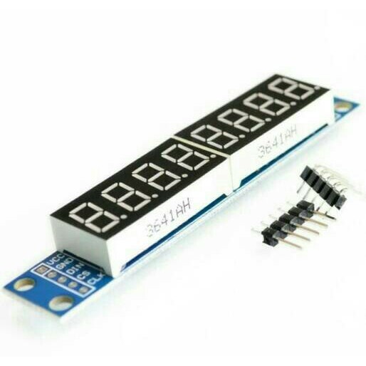 Jual Digital Display Control Module MAX7219 8x7 Segment For Arduino ...