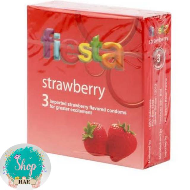 Jual FIESTA STRAWBERRY/3PCS | Shopee Indonesia
