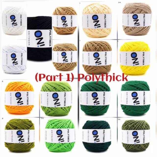 Jual POLYTHICK Poly THICCCCCCCCCCCK / Benang Rajut | Shopee Indonesia
