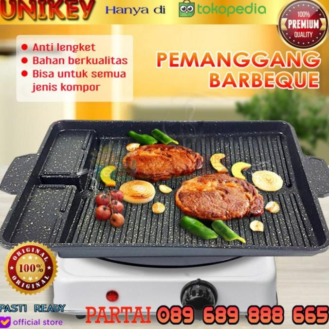 Jual SUGGO Multi grill pan BBQ SQUARE - Alat buat bakar ayam sate ...