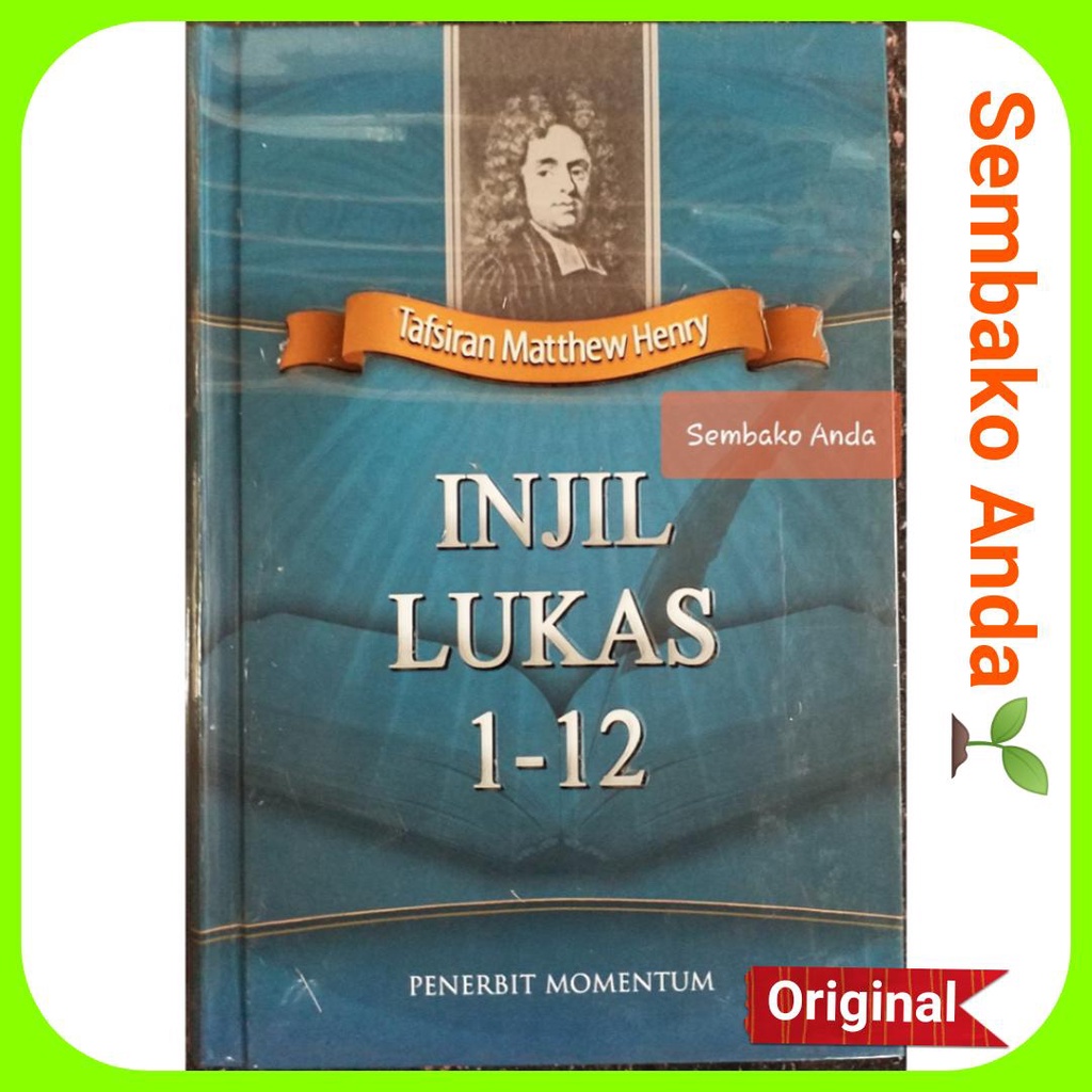 Jual A) Injil Lukas 1-12. Tafsiran Alkitab Matthew Henry | Shopee Indonesia