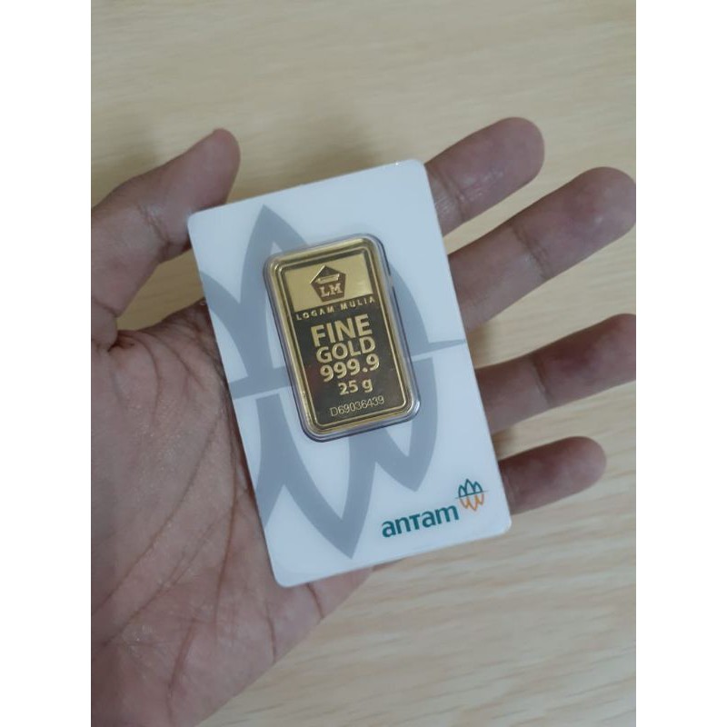 Jual Logam Mulia 25 gram tahun 2020 | Shopee Indonesia