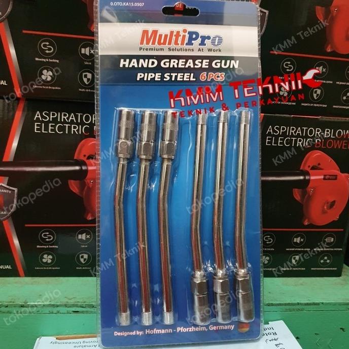 Jual SELANG PISPOT GEMUK TANGAN MANUAL BODY BESI MULTIPRO SET GREASE ...
