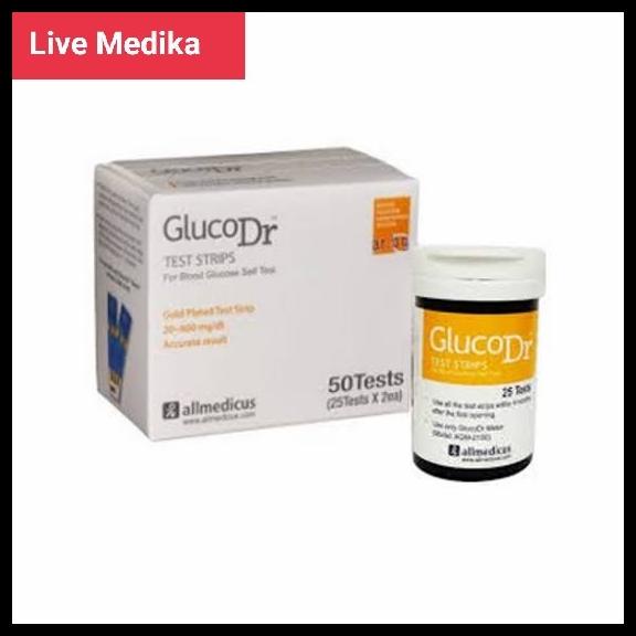 Jual Gluco Dr Strip / Strip Glucodr Agm2100 /Gluco Dr Test Strips ...