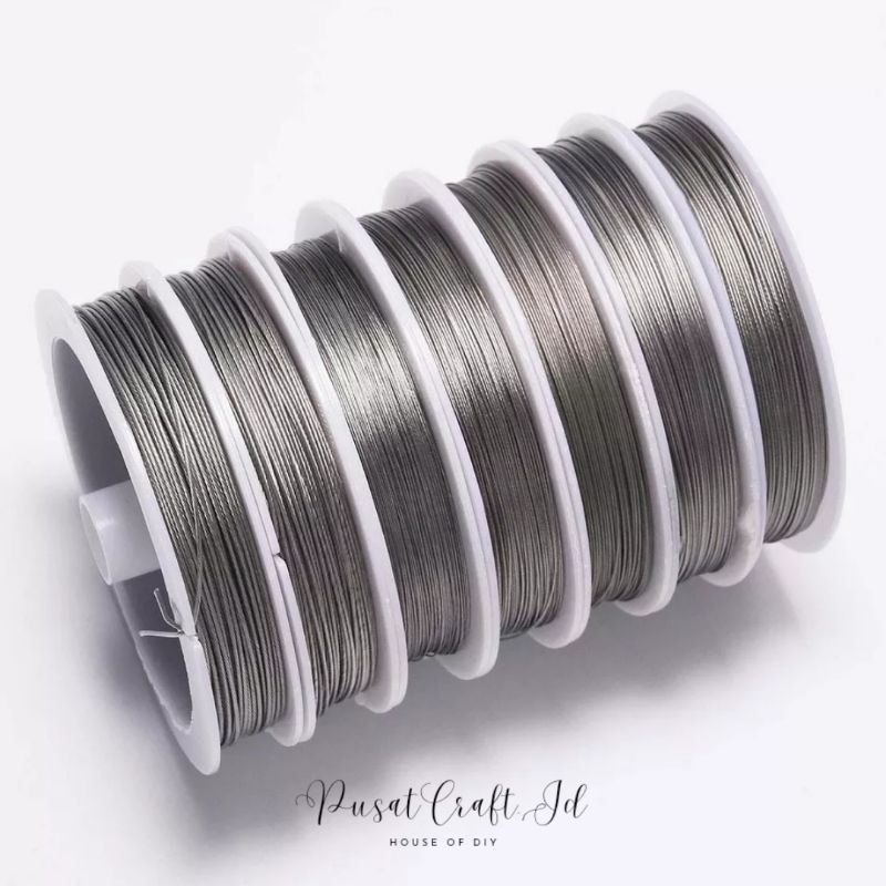 Jual 1 ROLL 0.38 STRING CABLE / KAWAT TEMBAGA LENTUR / KAWAT AKSESORIS ...