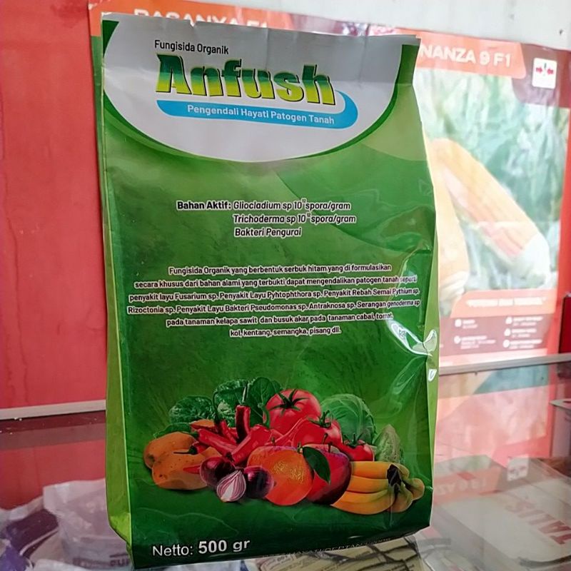 Jual Pupuk Hayati ANFUSH 500 Gram ( Pencegah Dan Pengendali Layu Pada ...