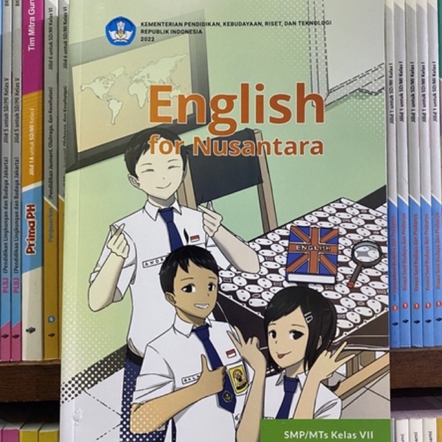 Jual BUKU ENGLISH FOR NUSANTARA SMP/MTS KELAS 7 KURIKULUM MERDEKA KEMENTERIAN/KEMENDIKBUD ...