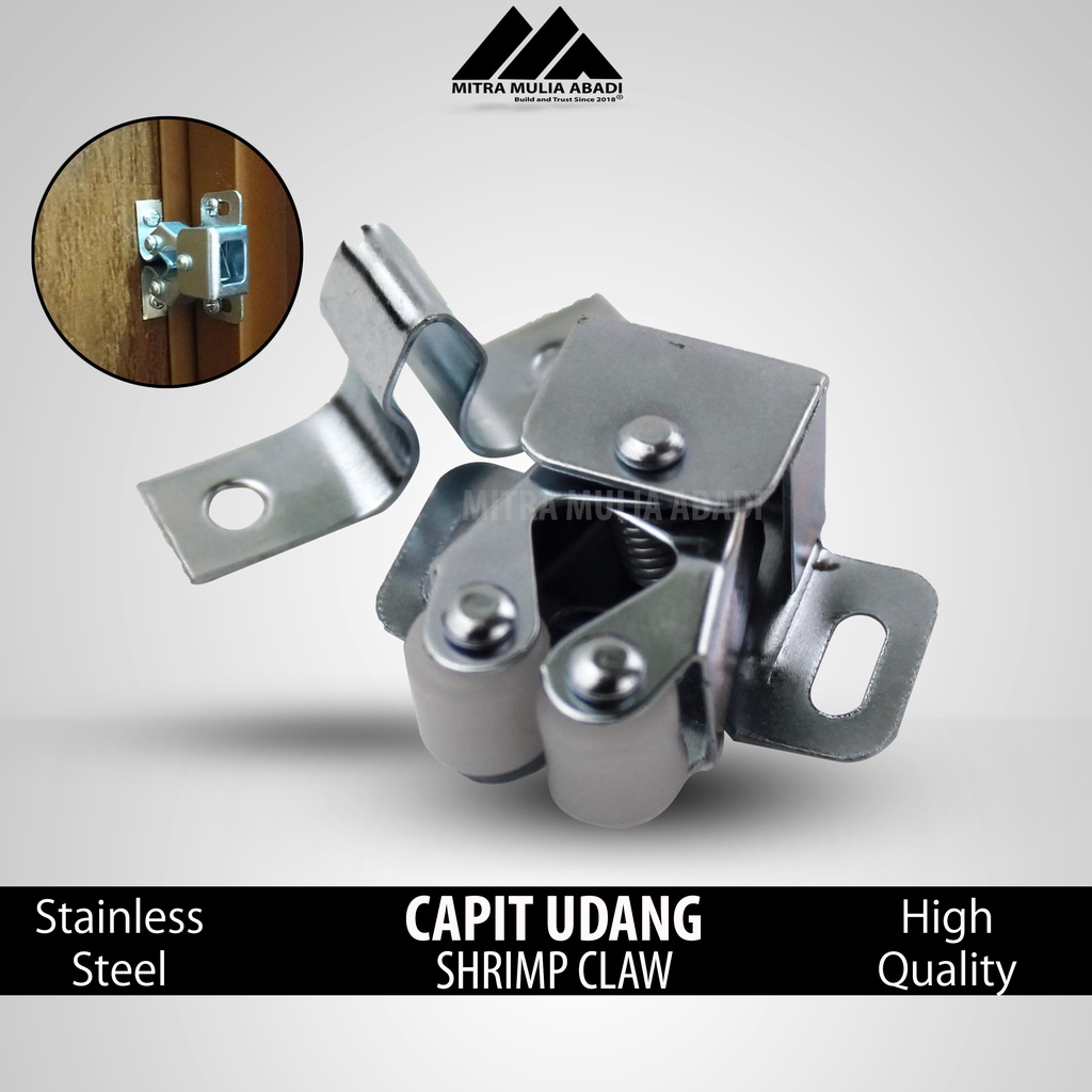 Jual Jepit Kepiting / Penahan Pintu Lemari/Capit UDang | Shopee Indonesia