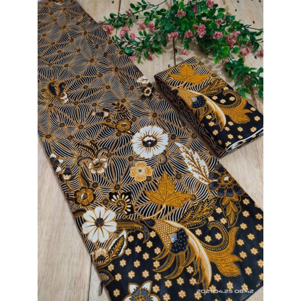 Jual Kain Batik Printing Modern Motif Kantong Semar Kain Meteran Bahan ...