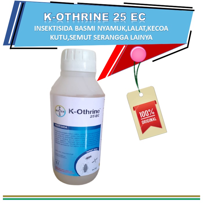 Jual obat fogging nyamuk DBD Kothrine 25 EC 1 LITER | Shopee Indonesia