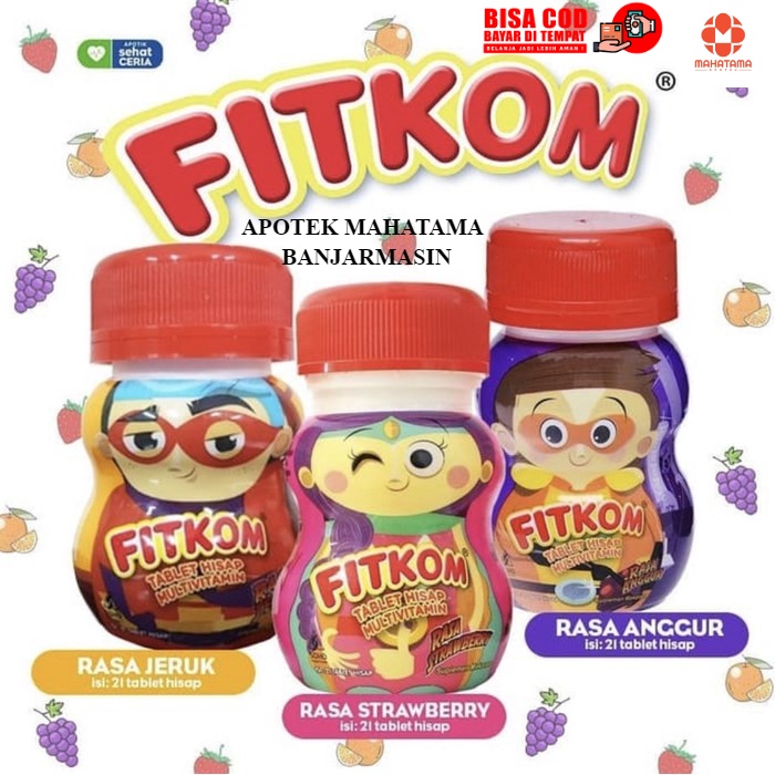 Jual (COD) Paket Spesial Fitkom Varian Rasa ( Orange, Anggur dan ...