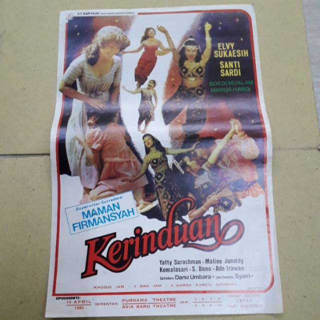 Jual Flyer/Poster film Indonesia jaman dulu | Shopee Indonesia