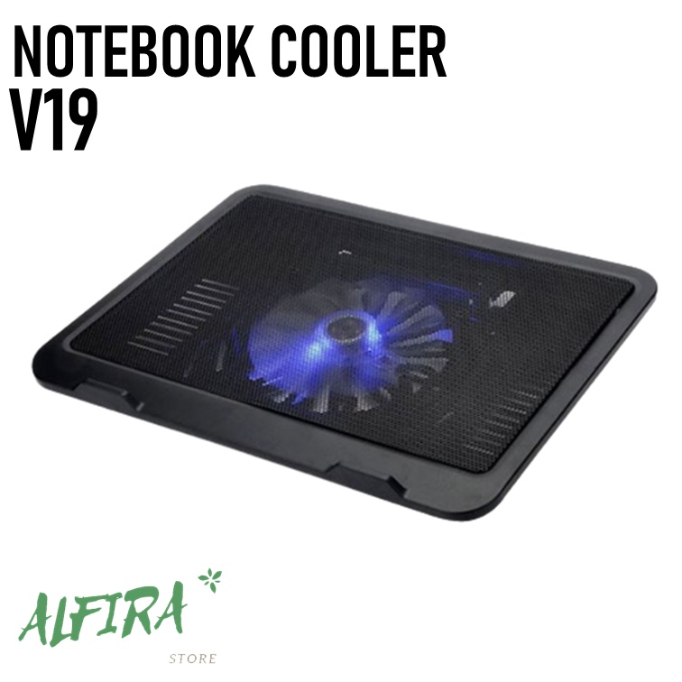 Jual Notebook Cooler Fan Cooling Fan Cooling pad Laptop 14 inch Turbo ...