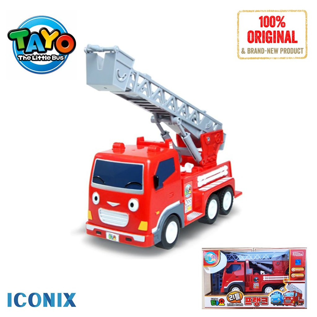 Jual Iconix Tayo The Little Bus Little Frank Fire Engine Truck ...