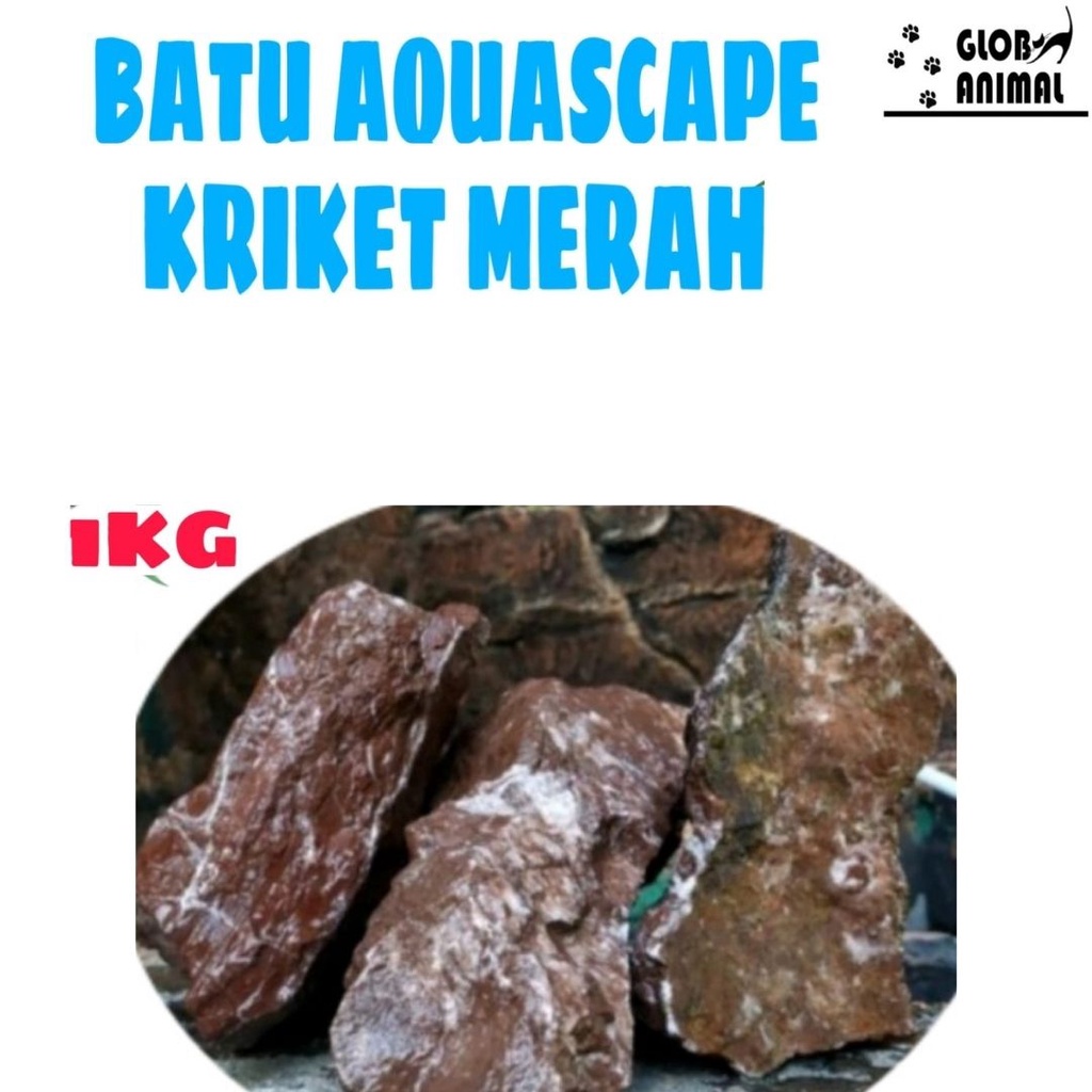 Jual BATU KREKET ECER 1KG batu kriket black seiryu batu hias dekorasi ...