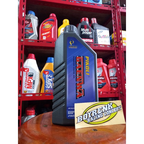 Jual OLI MESIN 4T PIKOLI GAENWA 1L - BOYRENK RACING | Shopee Indonesia