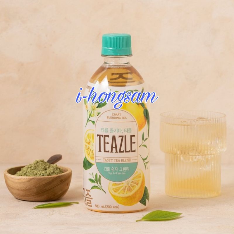 Jual WOONGJIN Teazle Yuja & Green Tea (Minuman Teh Limau Dan Teh Hijau ...