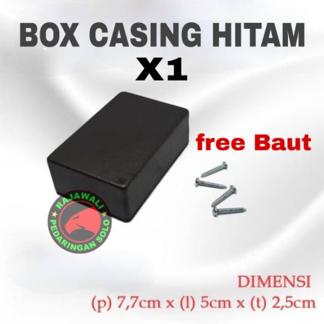 Jual BOX CASING KOMPONEN X1 BOX HITAM | Shopee Indonesia