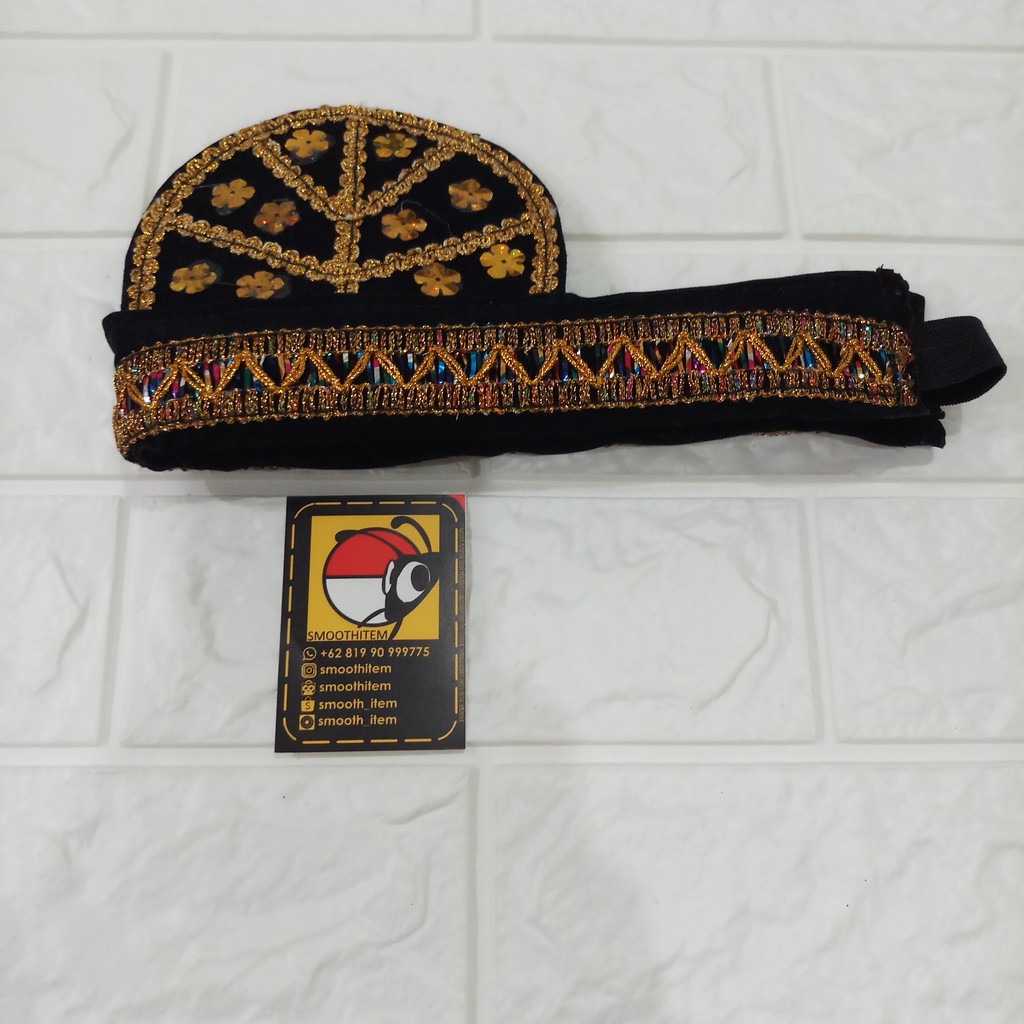 Jual TOPI ACEH AKSESORIS BAJU ADAT ACEH IKAT KEPALA ACEH | Shopee Indonesia