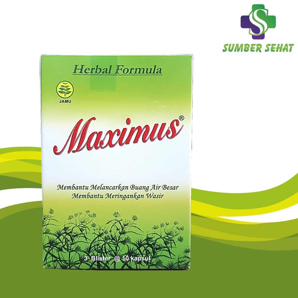 Jual MAXIMUS BOX 30 KAPSUL | Shopee Indonesia