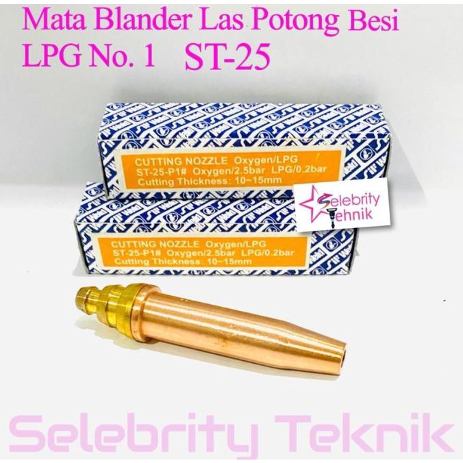 Jual Mata Blender Las Potong Besi LPG NO 1 ST 25 / Cutting Nozzle ...