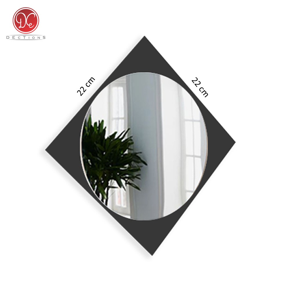 Jual DEcTionS Kaca Cermin Dinding Bulat Aesthetic Round Mirror ...