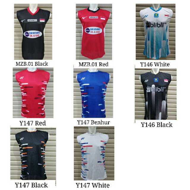 Jual Singlet badminton. Silahkan order | Shopee Indonesia
