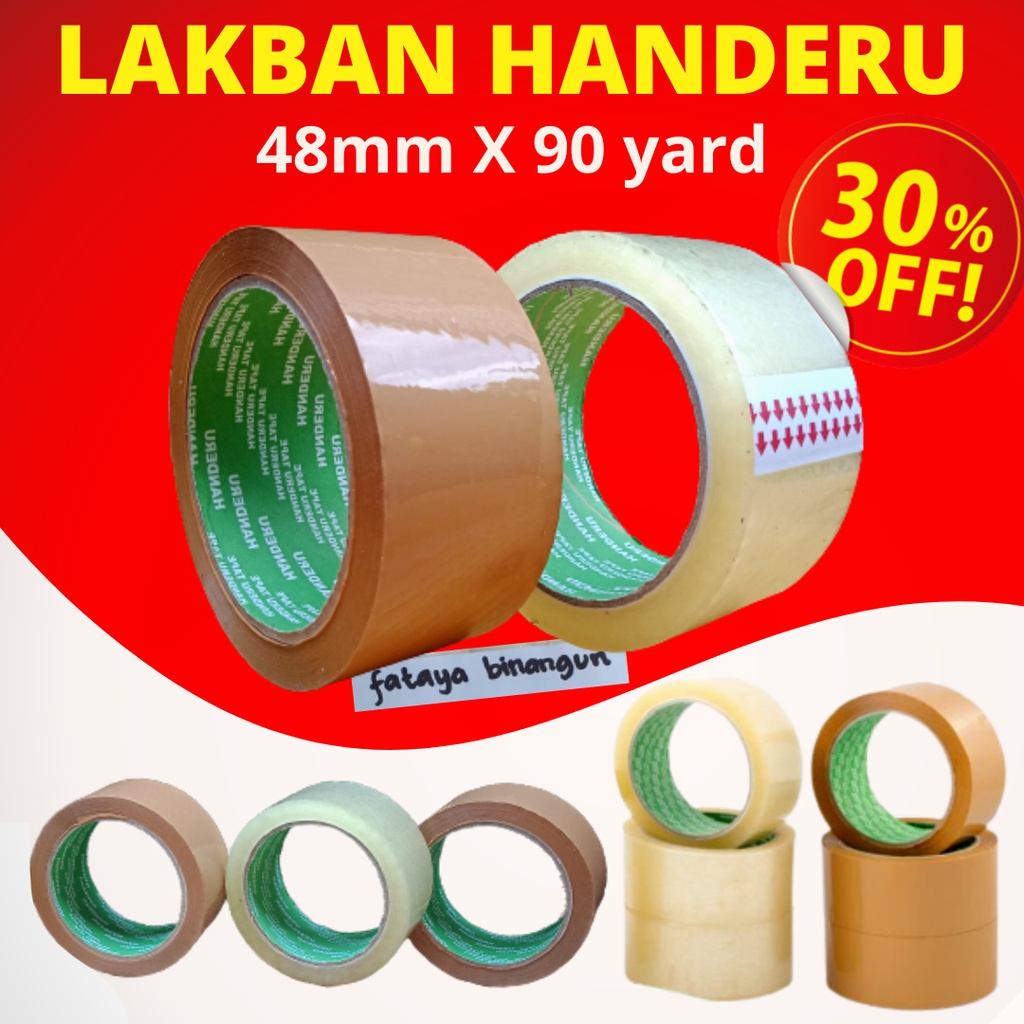 Jual OPP Tape Lakban Bening Coklat Selotip Cokelat Isolasi Solotip Solatip Solatape Solasiban ...