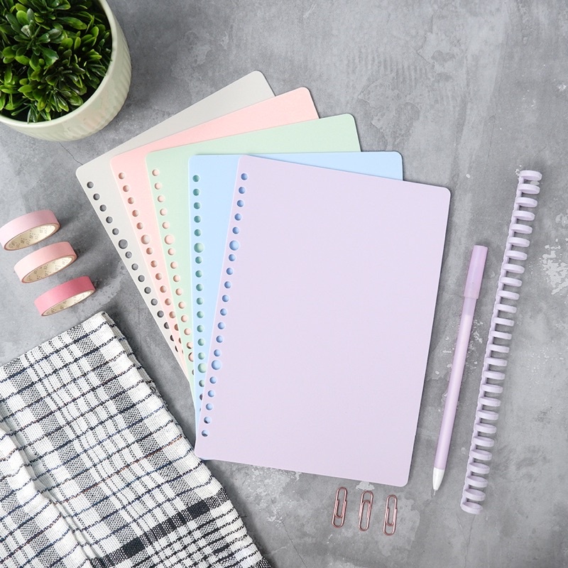 Jual Sampul Binder B5 A5 / Binder Cover / DIY Binder Cover Plastic ...