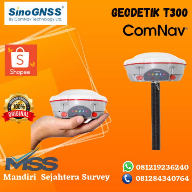 Jual GPS Geodetik SINOGNSS RECEIVER T300 RTK GNSS | Shopee Indonesia