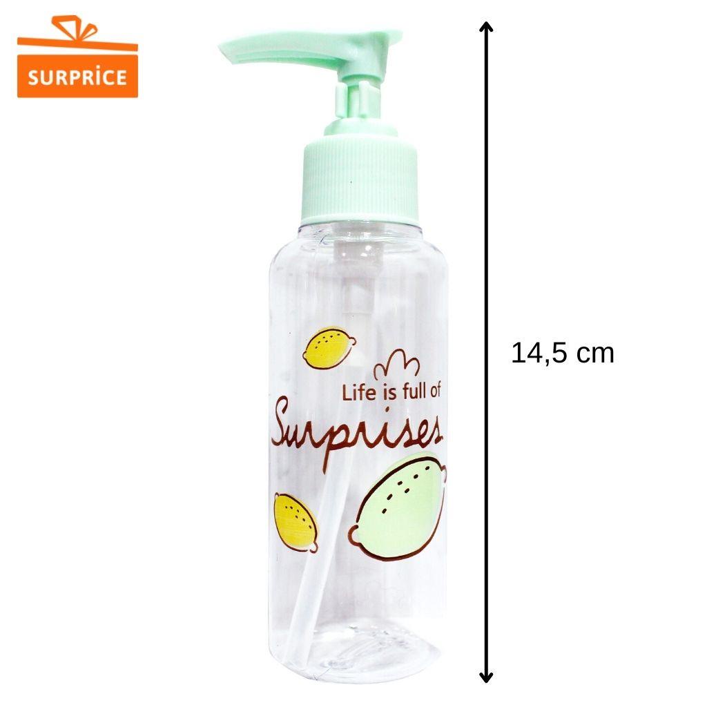Jual Botol Pump Karakter Lucu 100 ML / Botol Pencet Plastik / Botol ...