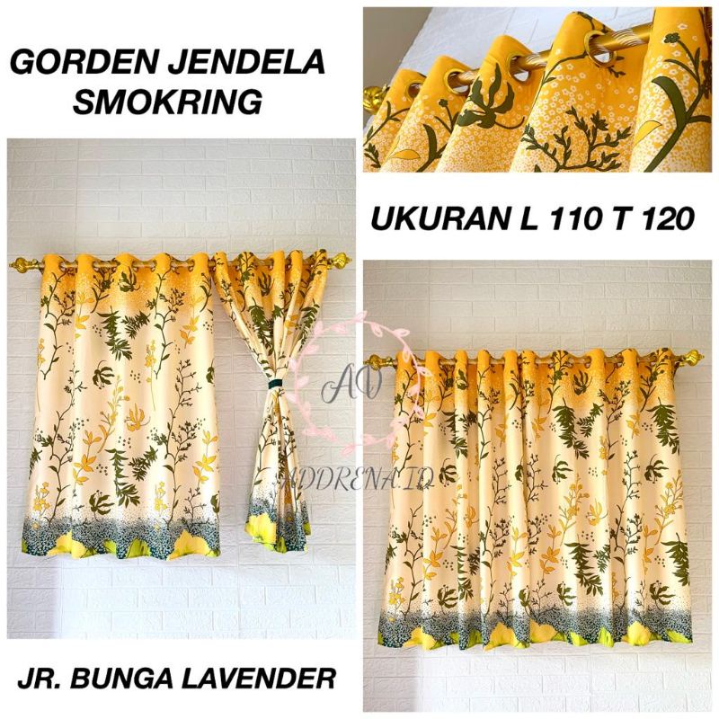 Jual GORDEN JENDELA UKURAN LEBAR 110 X TINGGI 120 10 LUBANG RING ...