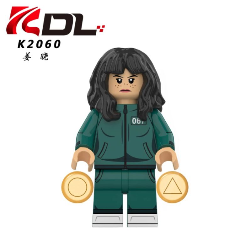 Jual lego squid game player 067 korea NO DUS squidgame bootleg | Shopee ...