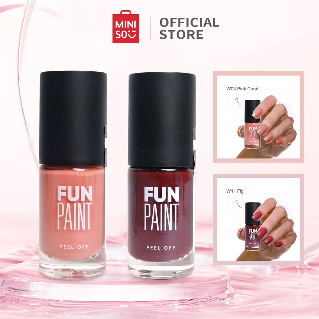 Jual [Bundle] Miniso KUTEK 2pcs / Bisa sholat / kutek peel off kutek ...