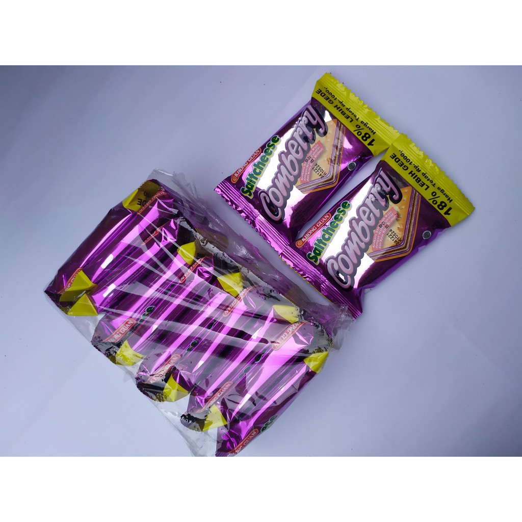 Jual KHONG GUAN Saltcheese Comberry 20gr x 10 sachet / KHONG GUAN ...