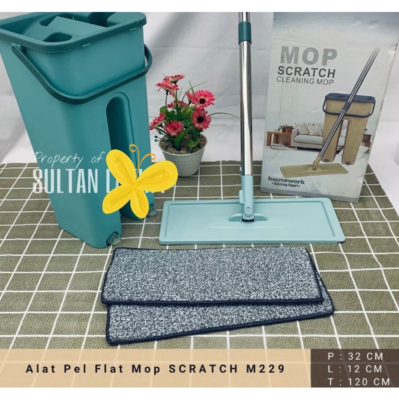 Jual COD 1 KG MOP SCRATCH ALAT PEL FLAT MOP VANSTAR / ALAT PEL KOTAK ...