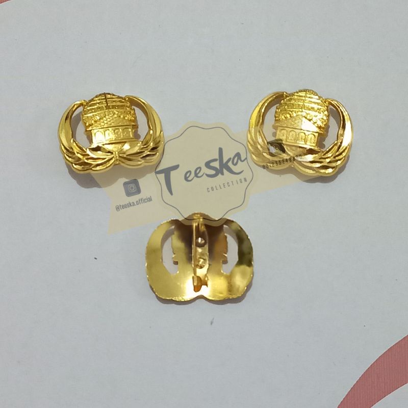 Jual PIN / LENCANA KORPRI bahan import untuk atribut seragam pakaian ...