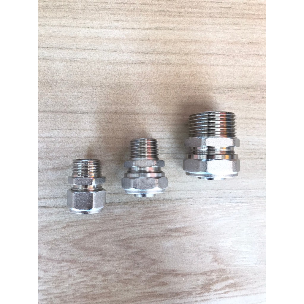 Jual Compression Fitting Napple Sambungan Selang Kuningan Male Sock ...