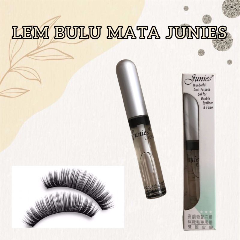 Jual LEM BULU MATA JUNIES BENING ORIGINAL | Shopee Indonesia