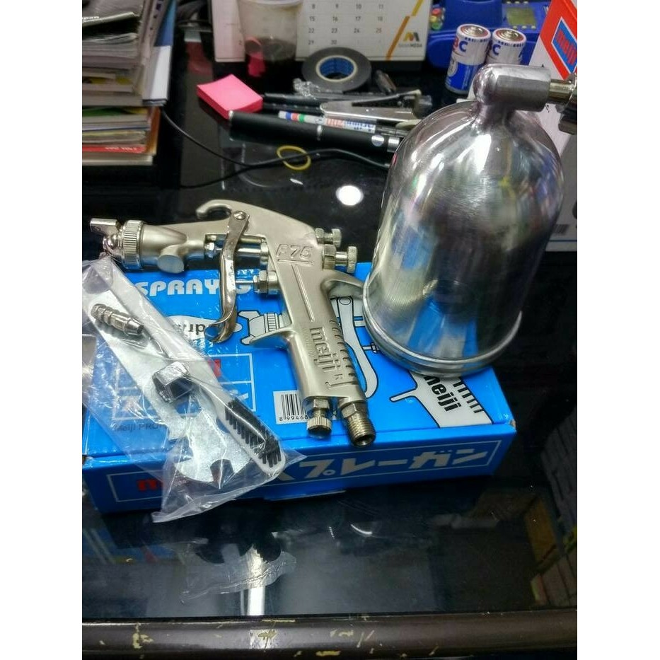 Jual SPRAY GUN MEIJI F-75G / SPRAY GUN MEIJI F 75 / MEIJI F75G ~El~Xt1~ | Shopee Indonesia