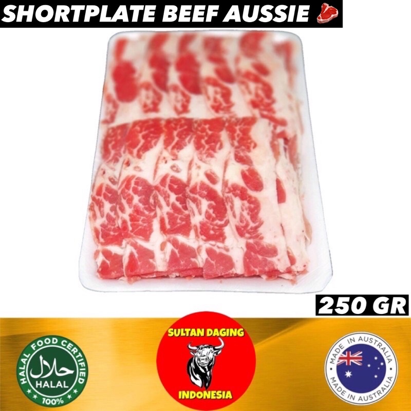 Jual DAGING SAPI BEEF SLICE SHORTPLATE 250 GRAM IMPORT DARI AUSTRALIA ...