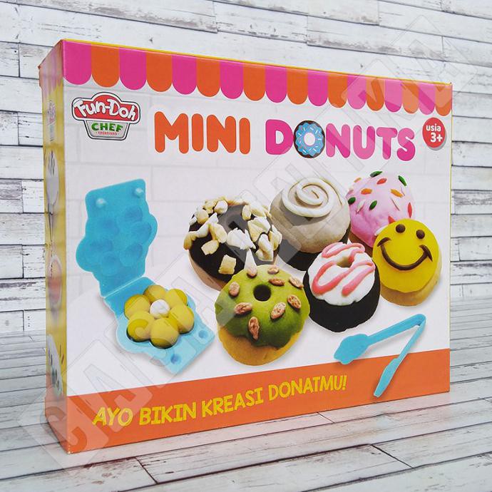 Jual Fun Doh Mini Donut Donat Lilin Mainan Anak FunDoh / PlayDoh / Play ...