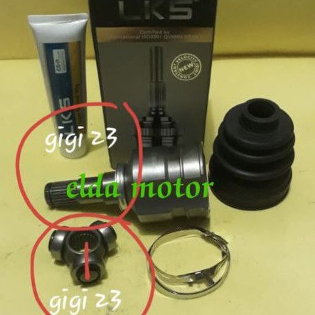 Jual CV.Joint Dalam As Roda Depan Dalam Vios Gen 1 Soluna Starlet EP80 | Shopee Indonesia