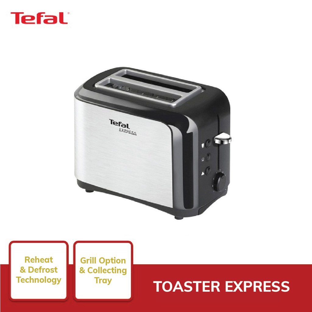 Jual TEFAL Toaster Express / Alat Pemanggang Roti | Shopee Indonesia