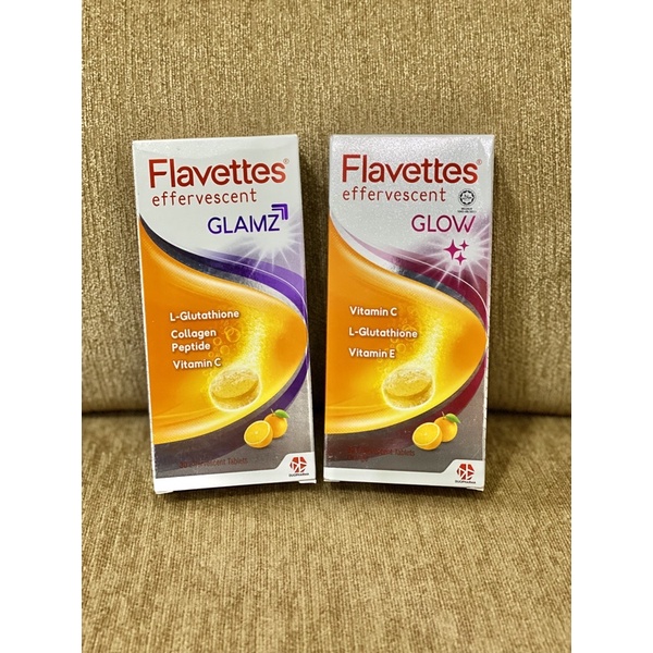 Jual Flavettes effervescent isi 30 tabs ( 1box isi 2tube) | Shopee ...