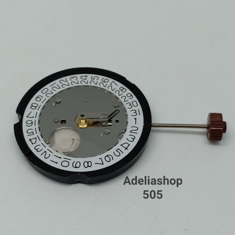 Jual MESIN JAM TANGAN RONDA MADE SWISS TYPE 505 LUBANG TANGGAL SAMPING ...